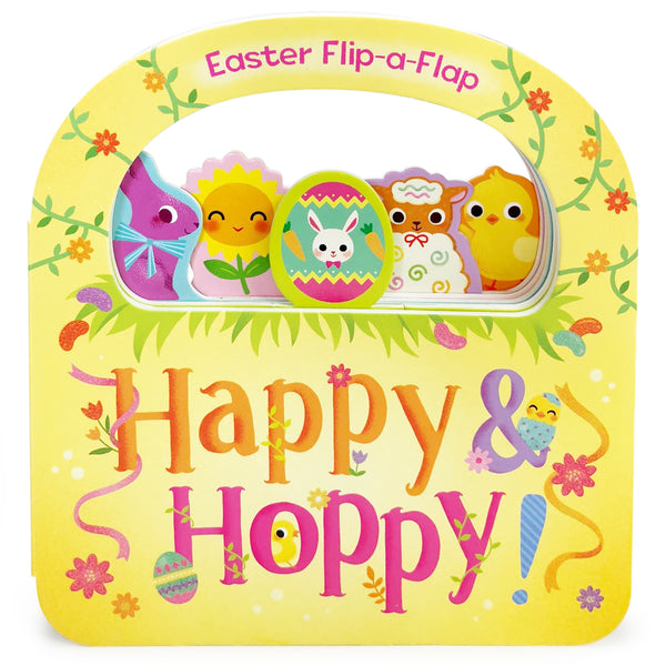 Happy and Hoppy Lift a Flap Activity Board Book - Madison-Drake Children's Boutique