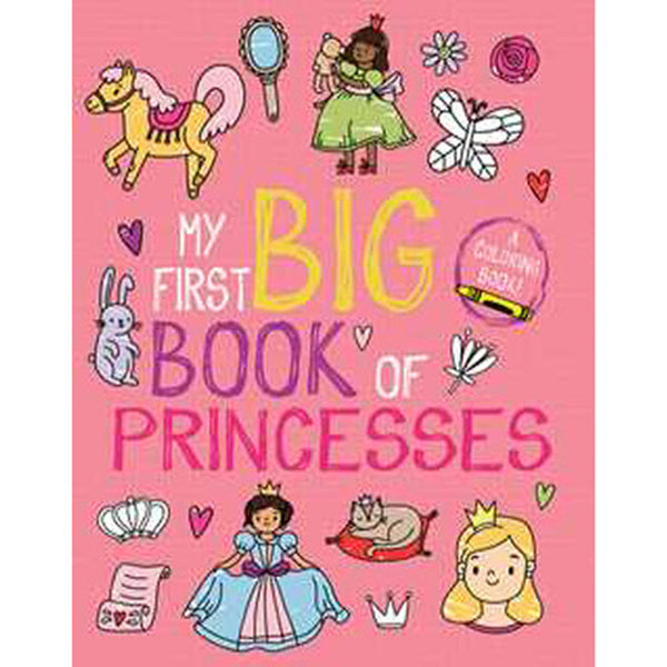 My First Big Book of Princesses Coloring Book - Madison-Drake Children ...