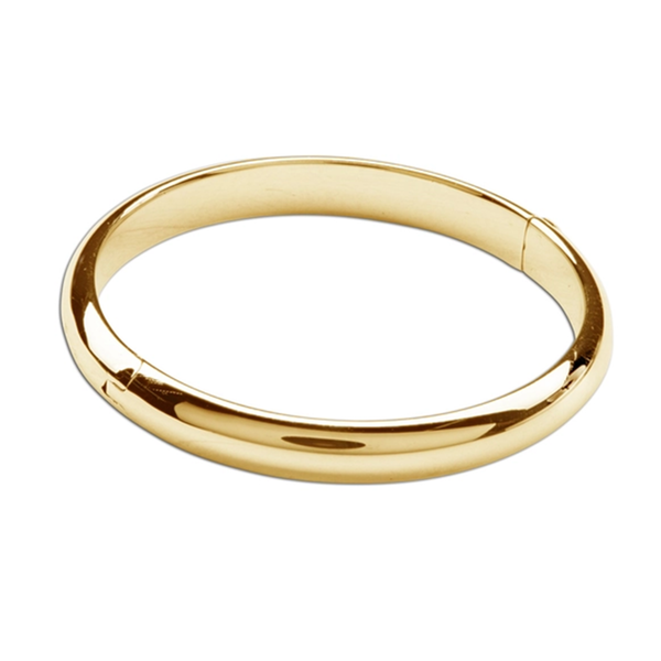 Cherished Moments Gold Bangle Baby Girl's Bracelet - Madison-Drake ...
