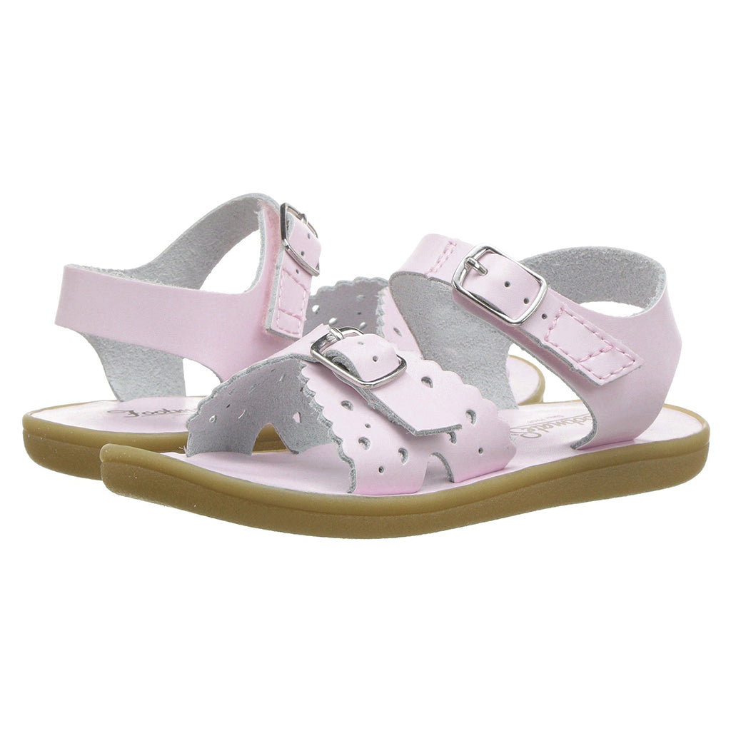 Footmates Eco-Ariel Sweetheart Little Girl's Rose Pink Sandals ...
